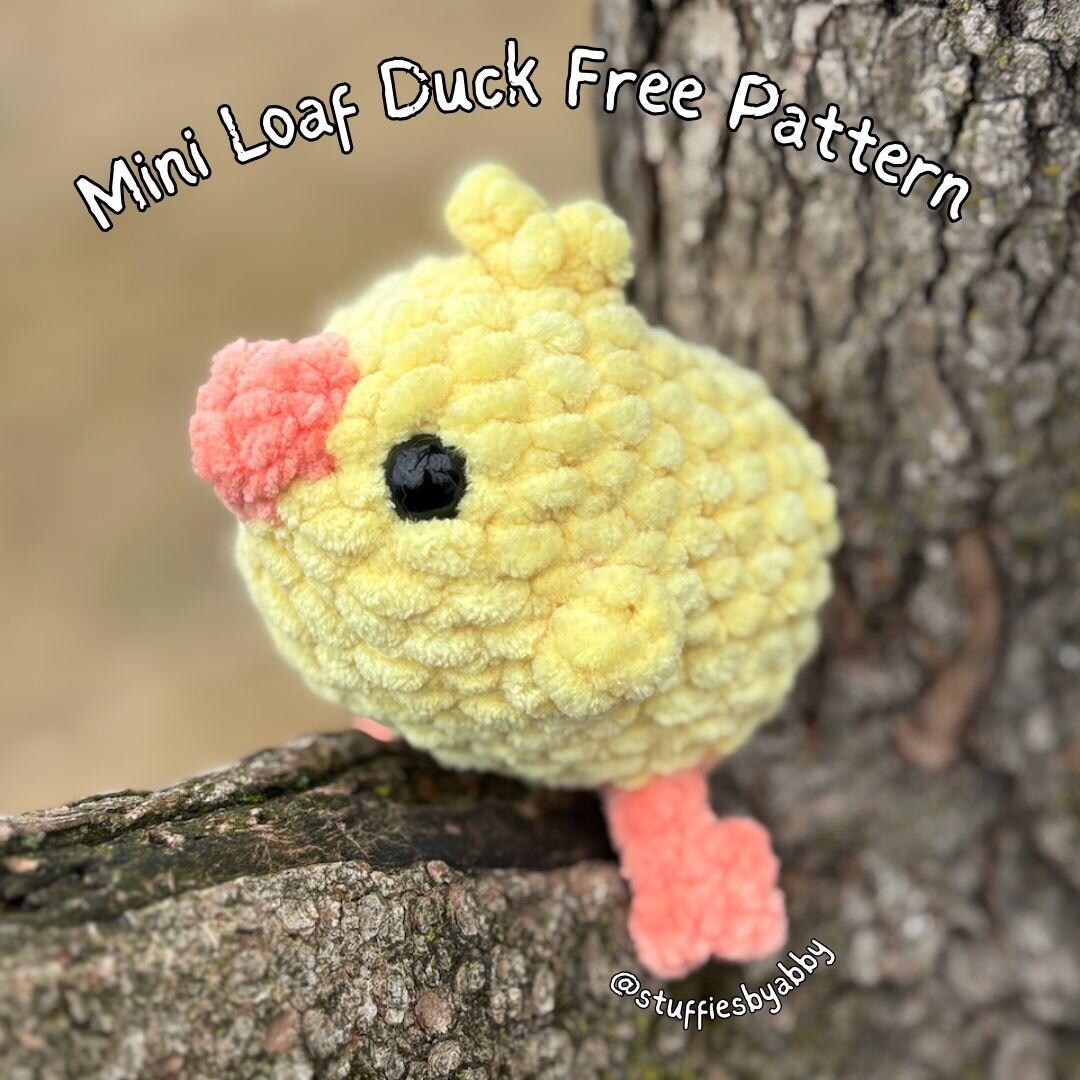Mini Loaf Duck - PDF Crochet Pattern - Etsy