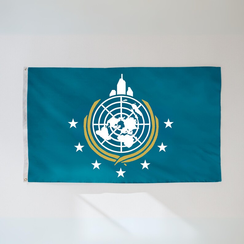 HELLDIVERS 2 Super Earth Flag Super Earth Gift Helldivers Game ...