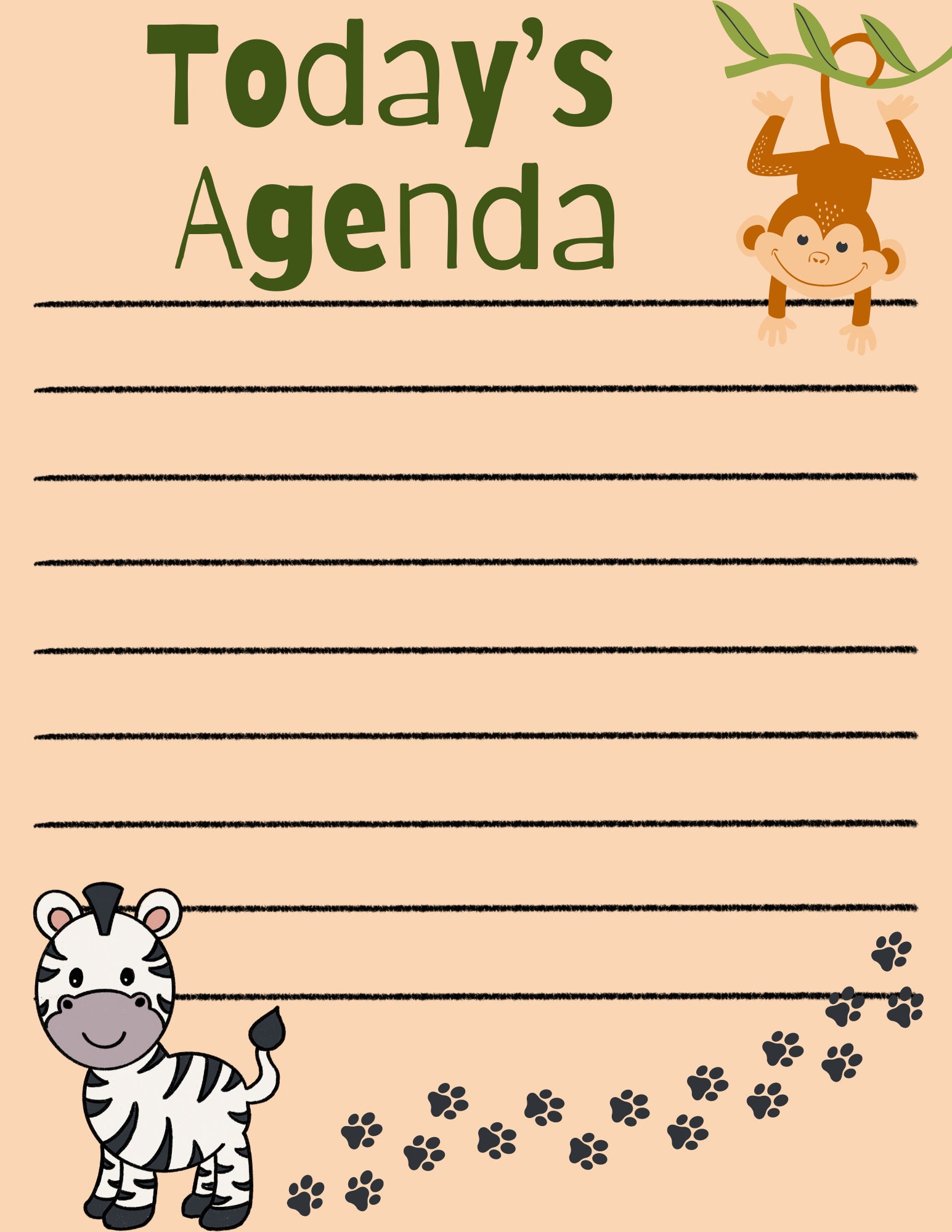 Classroom Animal Collection - Digital Download Posters - Etsy