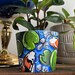 Koi Fish Decor 5 Inch Planter Hand-painted Design Koi Fish Gift Koi ...