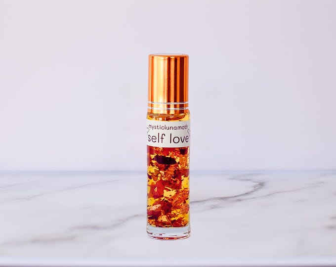 Self-love Perfume: Natural Rose & Clary Sage Fragrance for Spiritual ...