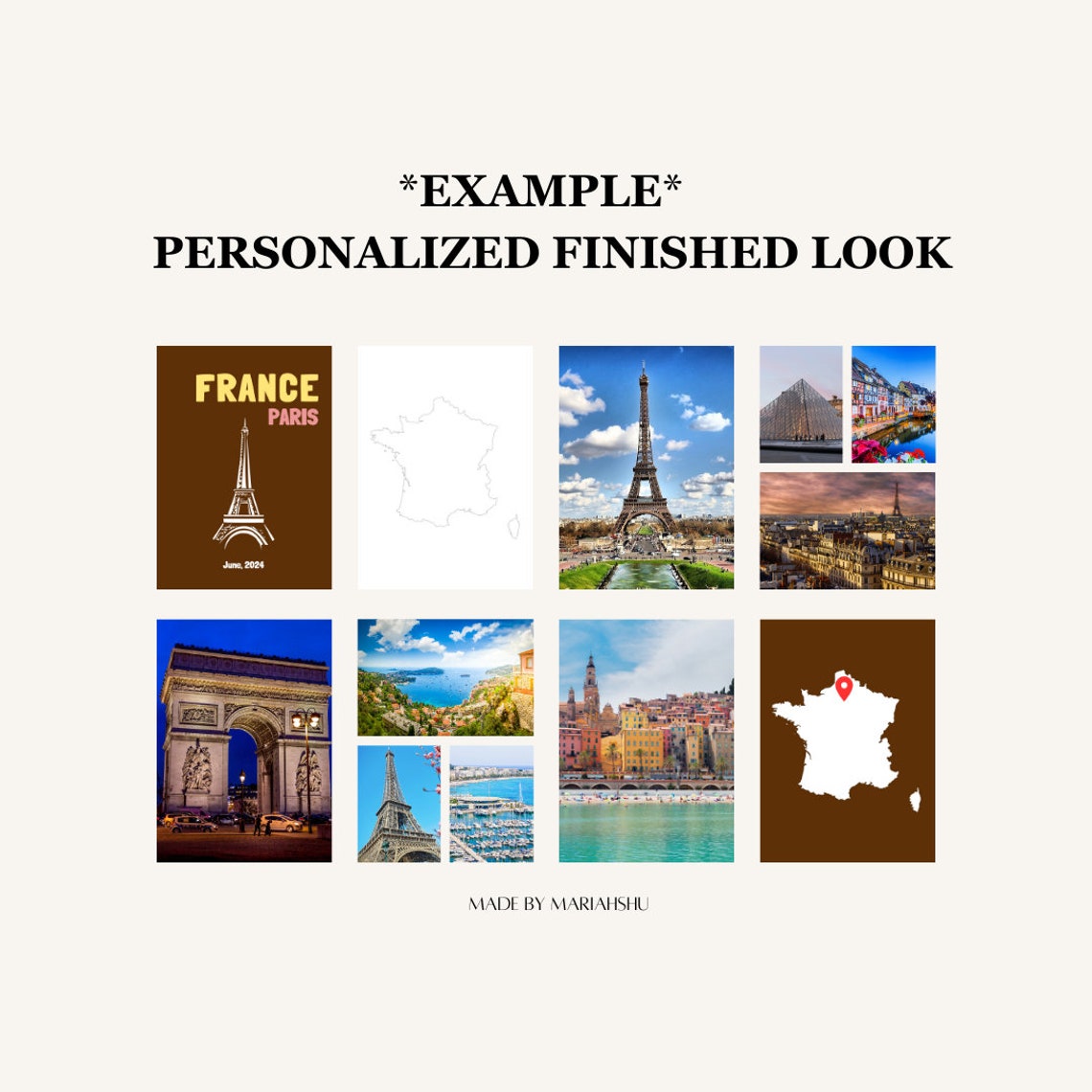 Ireland Travel Book Template| Coffee Table Photo Book, Personalize ...