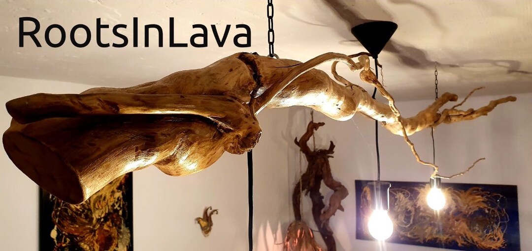 Cedar Tree Root Chandelier - Etsy