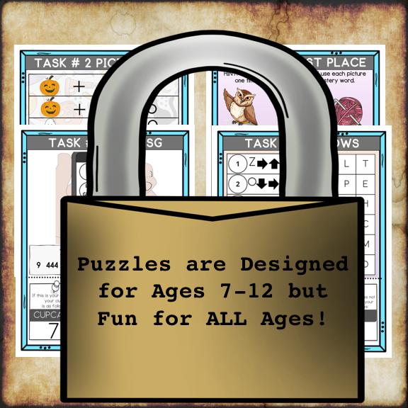 Halloween Trapped in School Escape Room for Kids Ages 7 and Up - Etsy