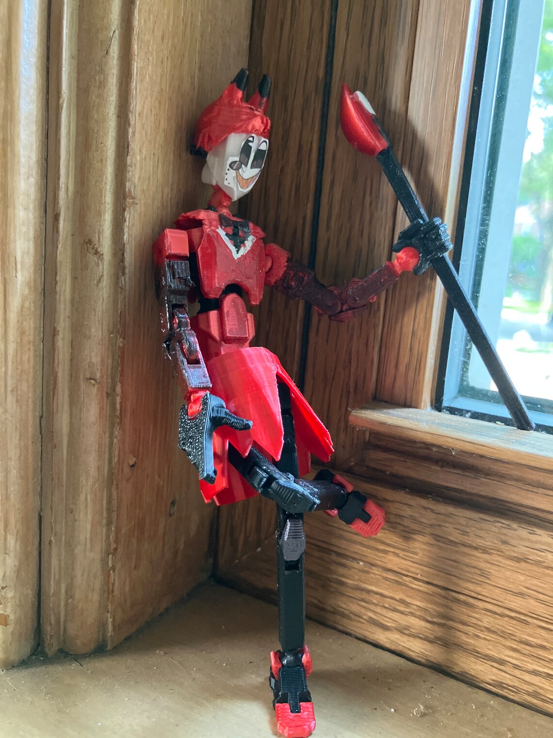 Alastor Hazbin Hotel Posable Action Figure - Etsy