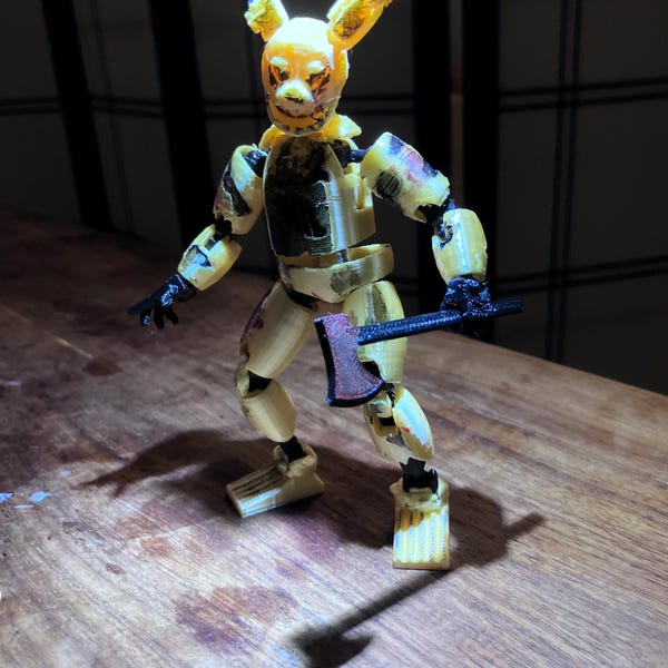 Spring Bonnie Action Figure - Etsy