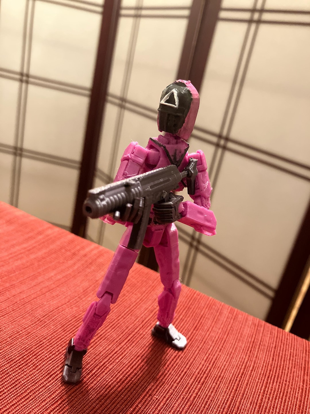 Masked Guard - Squid Game Season 2 3D Printed Posable Action Figure - Etsy