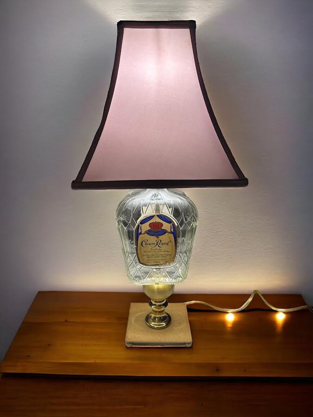 Crown Royal Lamp shade Included - Etsy