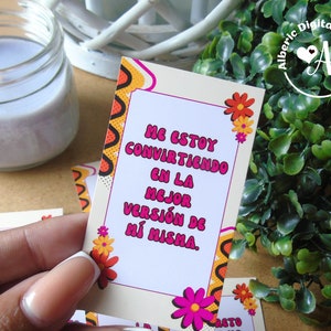 Printable Positive Affirmation Cards in Spanish / Set of 30 Affirmation ...