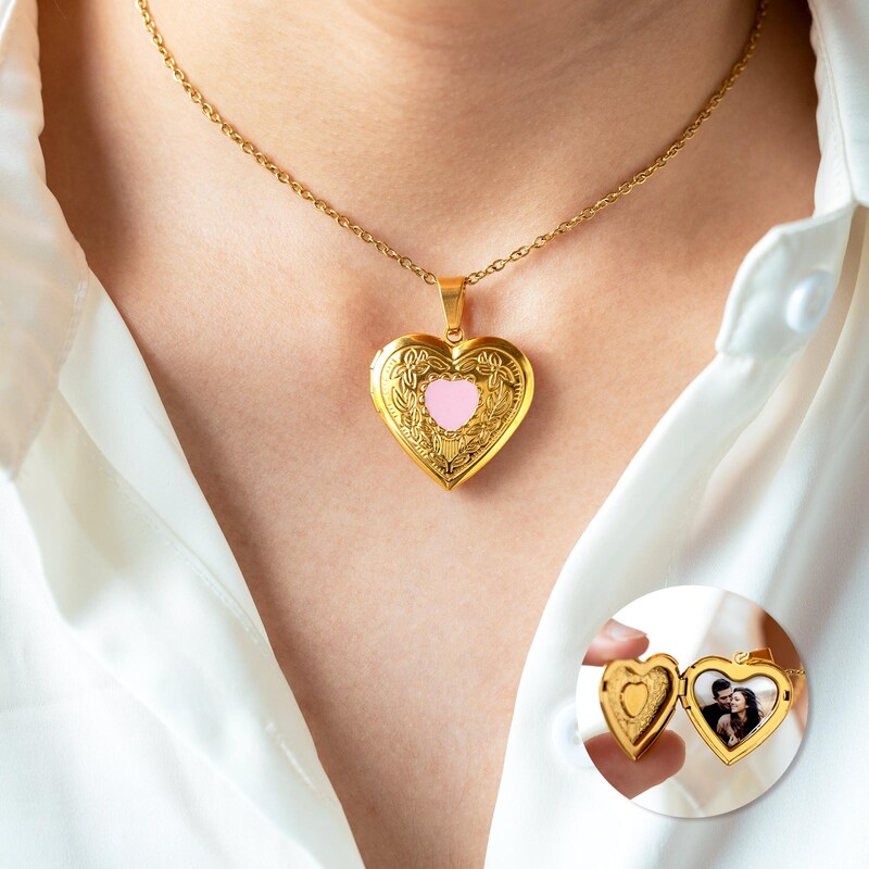 Heart Shaped Locket - Etsy