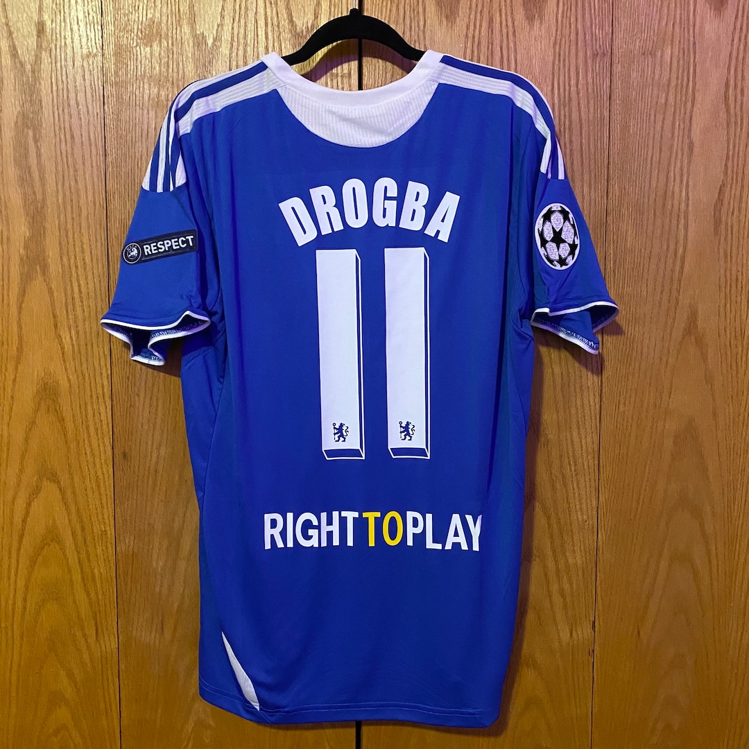 Chelsea 2011/2012 Didier Drogba 11 Home Jersey - Etsy