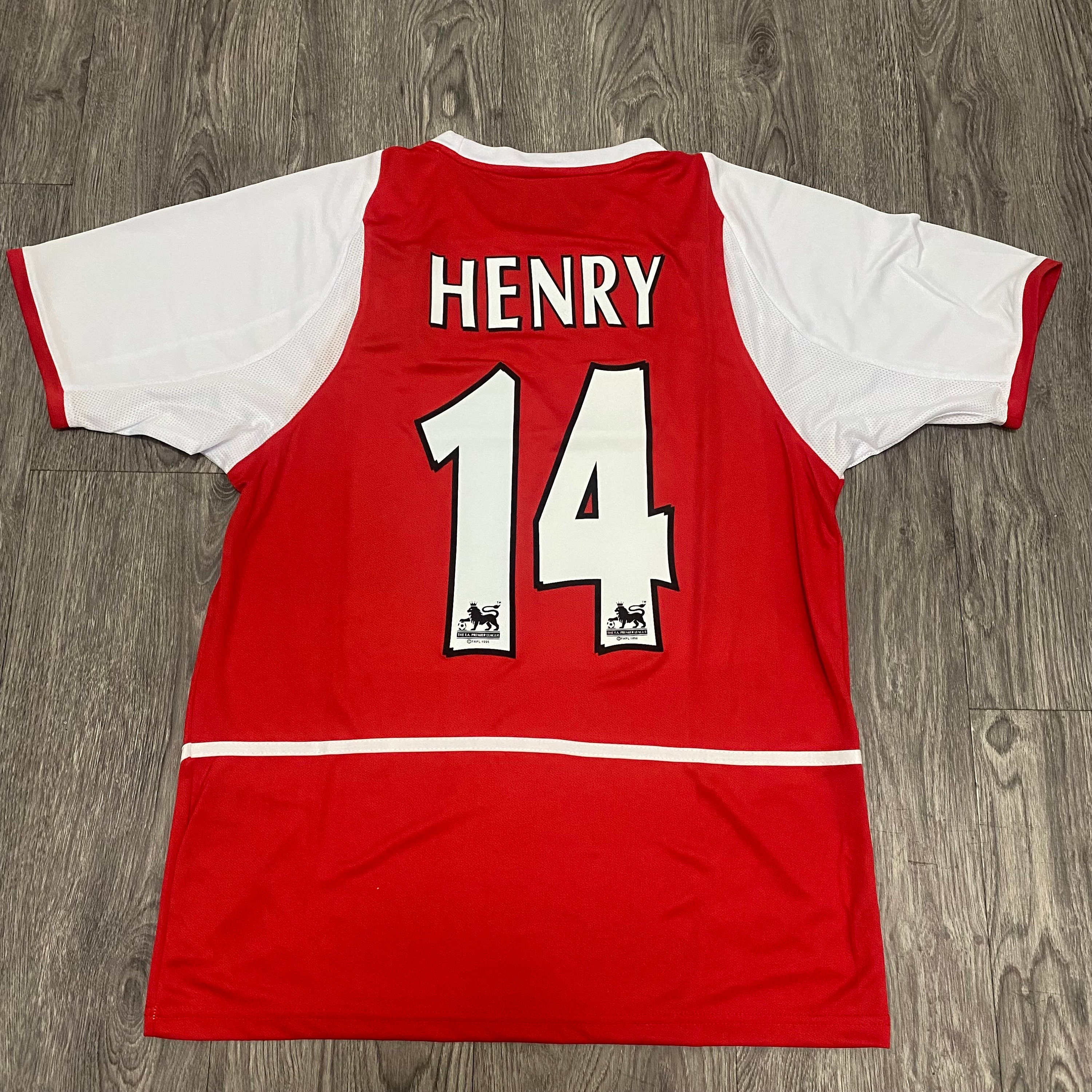 Arsenal 2002/2003 Thierry Henry 14 Home Jersey - Etsy