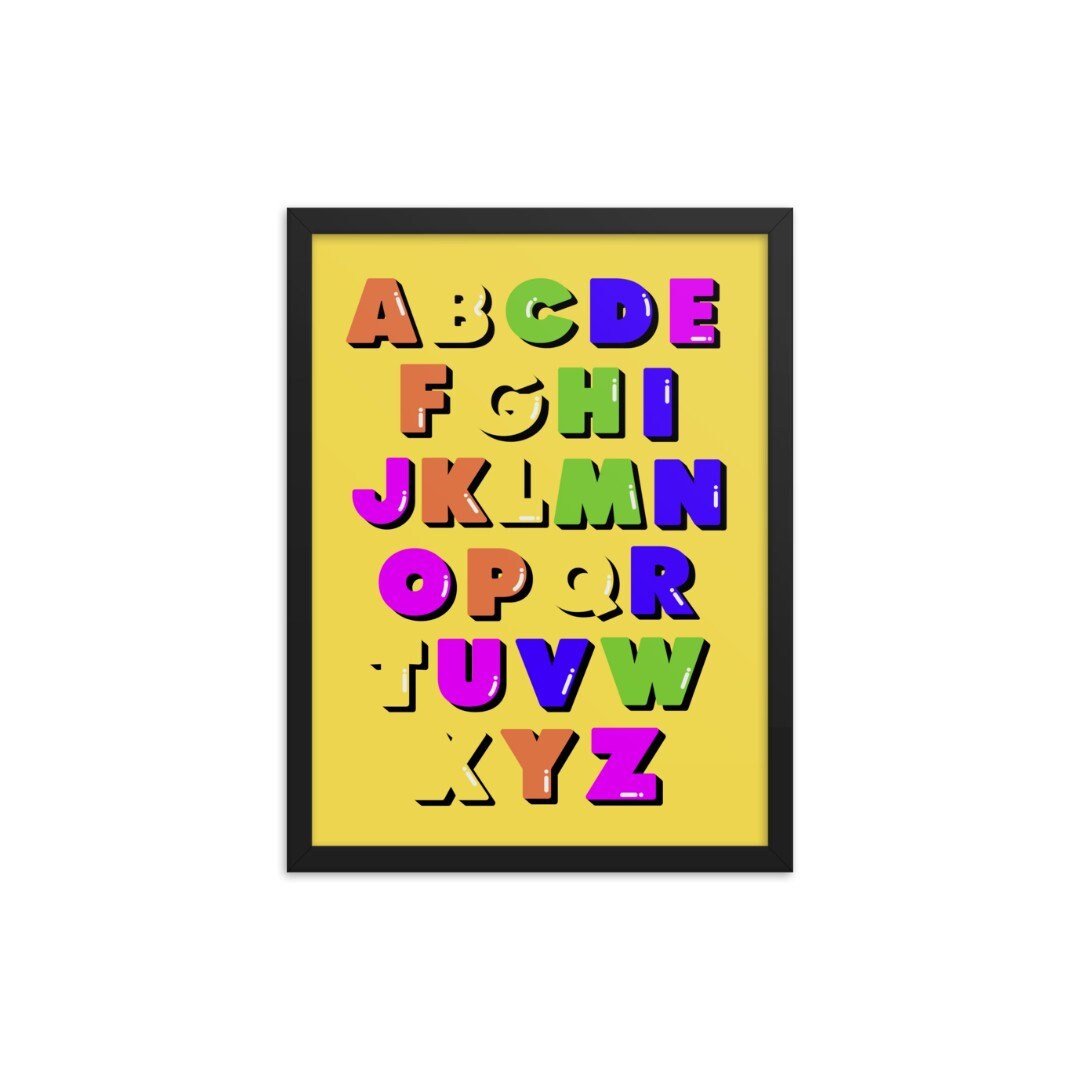 Buy Alphabet Chart, Abcs, Printables, Growth Mindset, Pastel Classroom ...