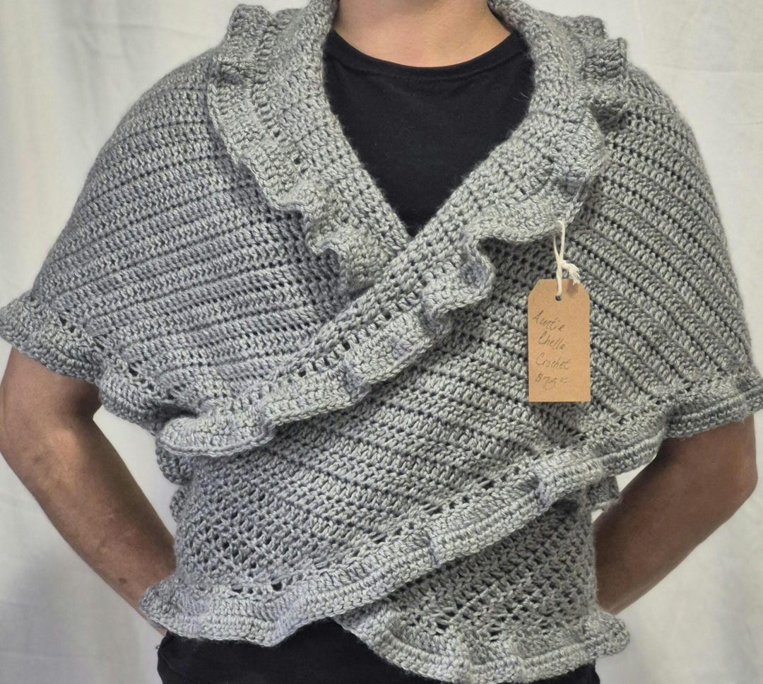Silver Shaw Wrap - Etsy UK