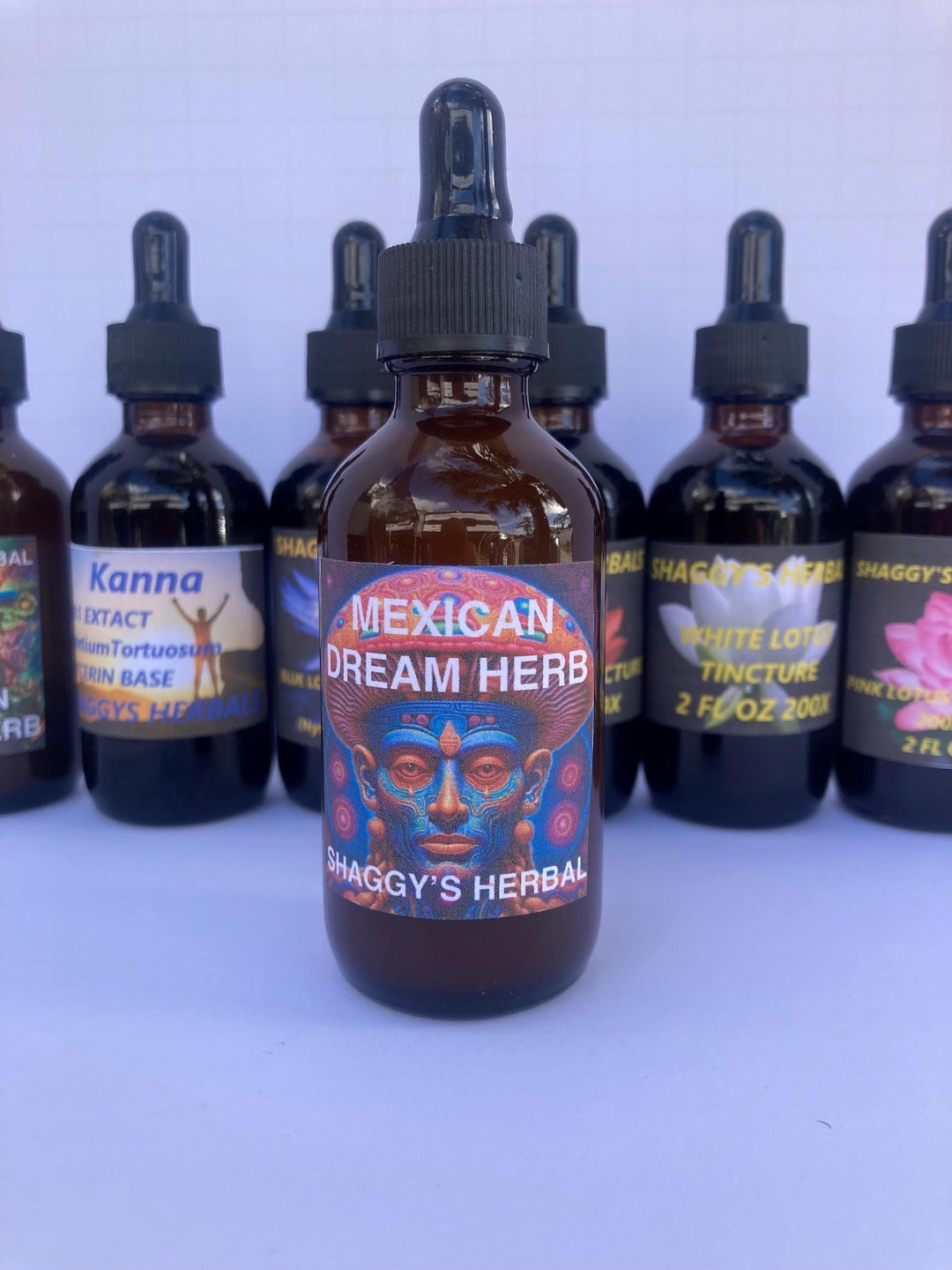 Dream Herb (calea Zacatechichi, Mexican Dream Herb) 2 Oz Bottle 10 ...