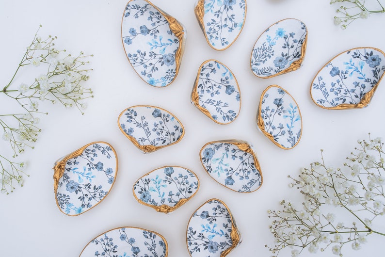 Decoupage Shells - California Central Coast - Etsy