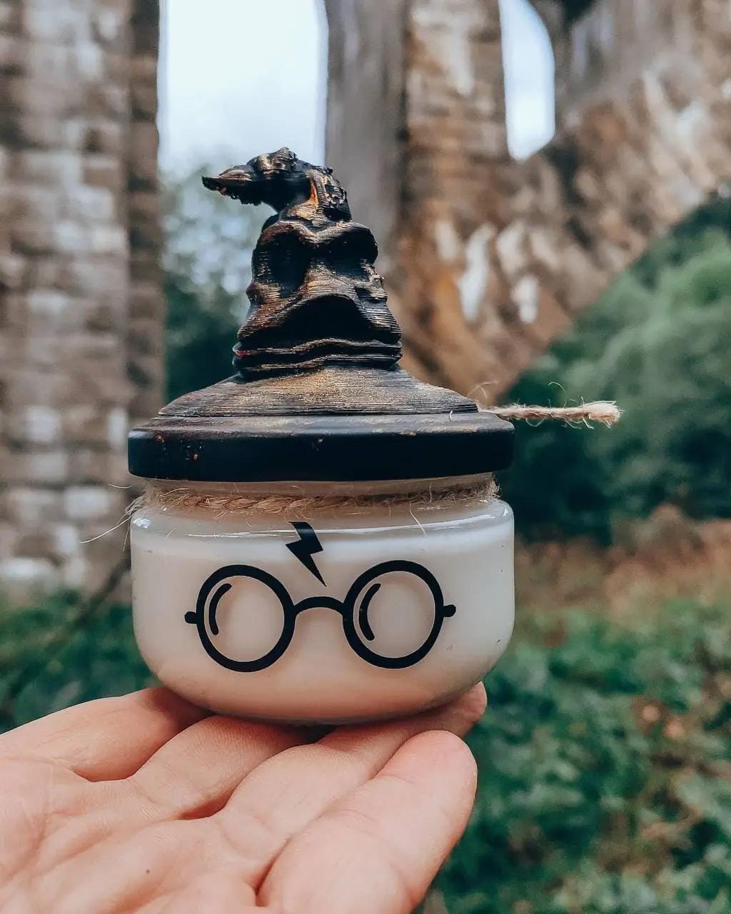 Harry Potter Candle, Harry Potter Sorting Hat Candle, Hogwarts Decor ...