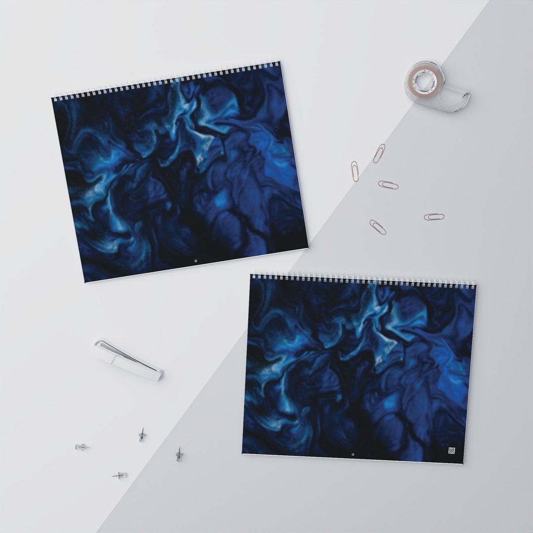 Wall Calendar 2024 Marble - Etsy