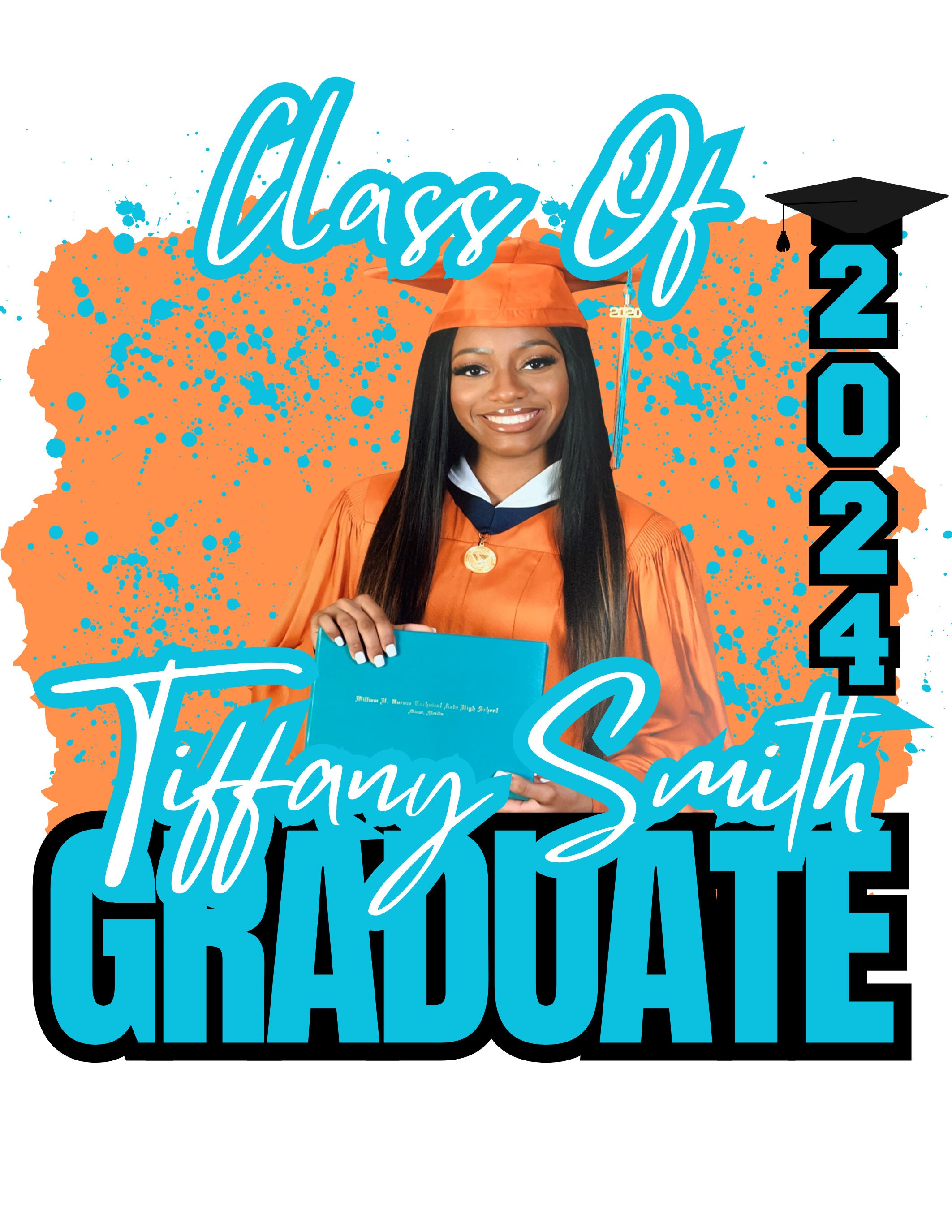 Graduation Shirt Template * Canva DIY Template* Shirt Template ...