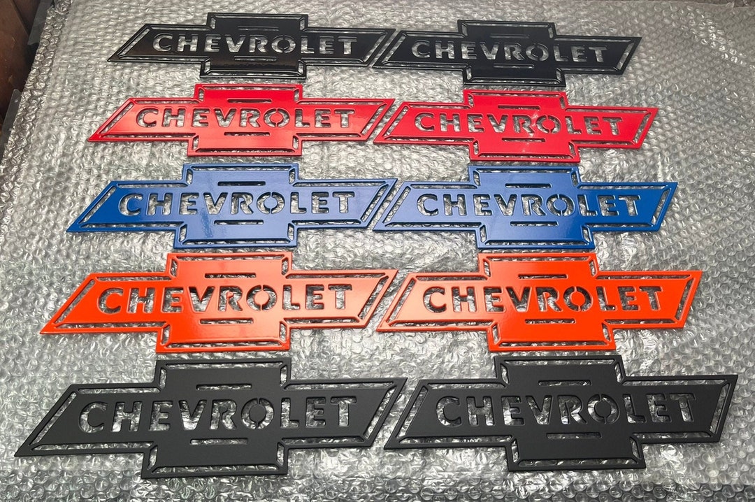 CNC Plasma Cut and Powder Coated Chevrolet Bowtie - Etsy