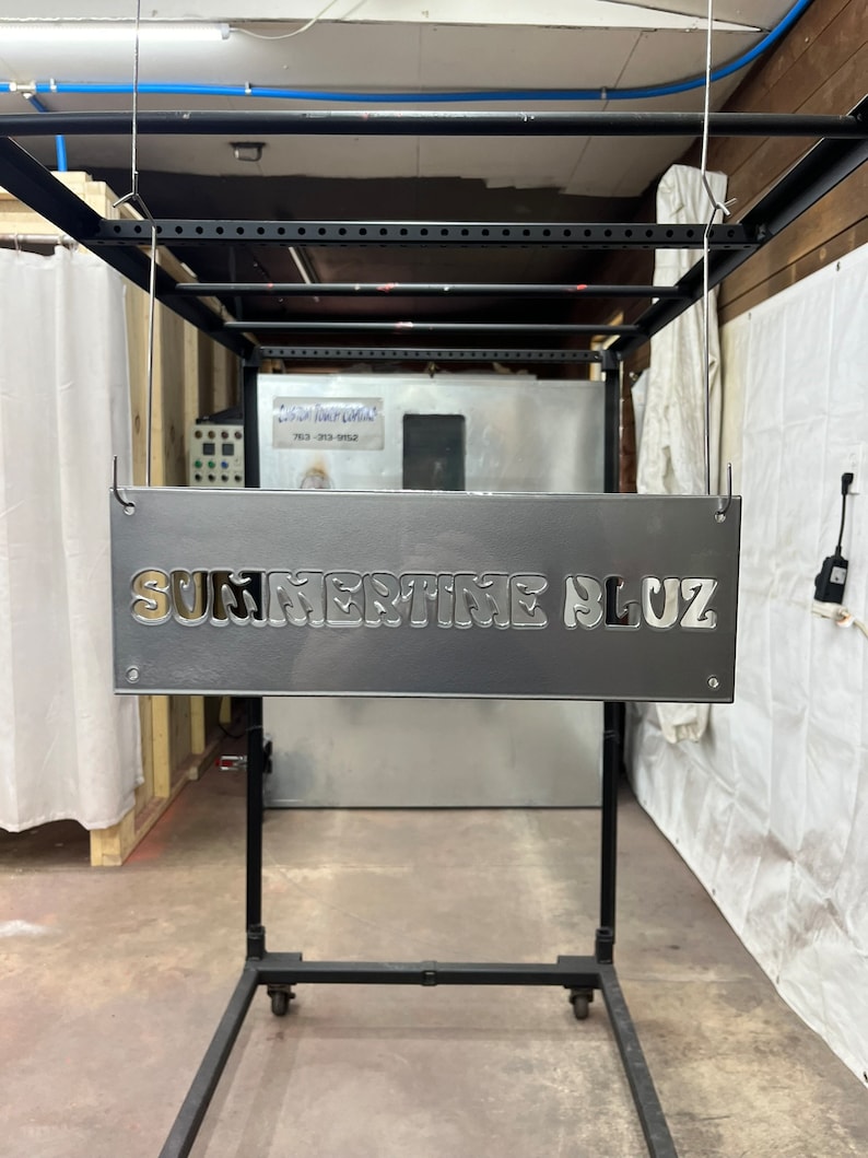 Personalized Custom Metal Signs, Powder Coated Metal Sign, Custom Wall ...