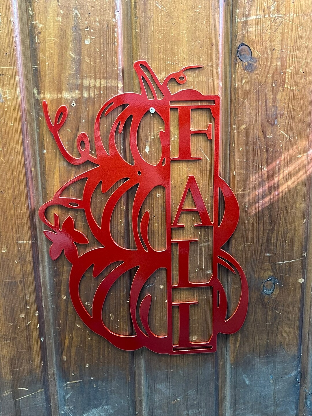 Fall Pumpkin Sign, Fall Pumpkin Wall Art Sign, Autumn Fall Decoration ...