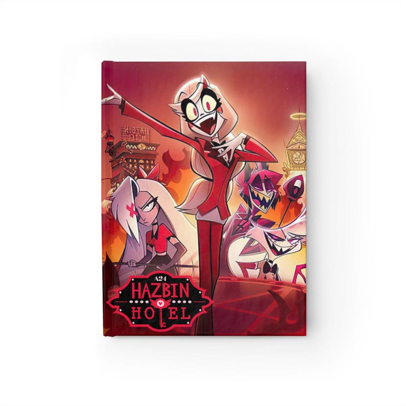 Hazbin Hotel Journal - Blank, Notebook, Diary, Sketchbook, Planner ...