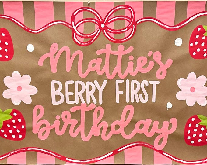 Hand Painted Custom Party Banner, Hand Painted Banner, Hand Painted ...