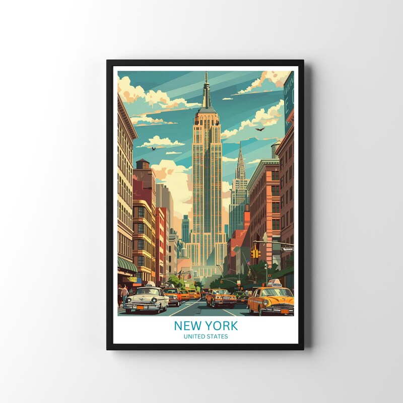 New York Poster - Etsy