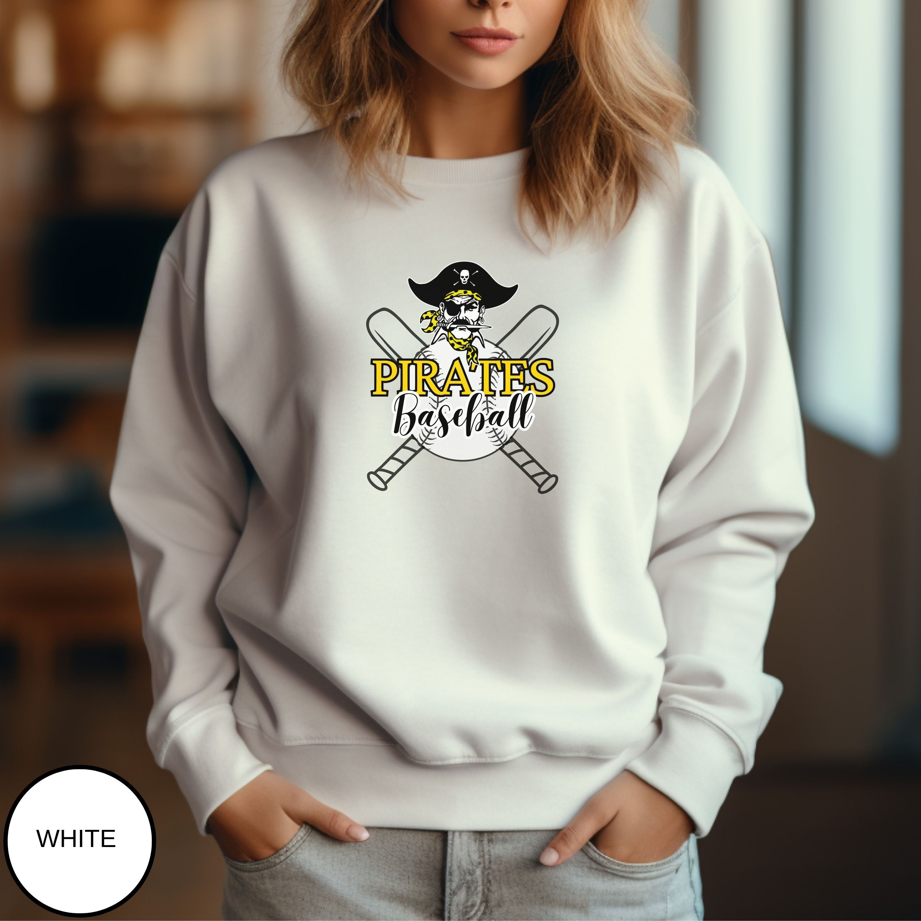 Black River Pirate Baseball Sweater Pirate Spirit Wear Black River ...