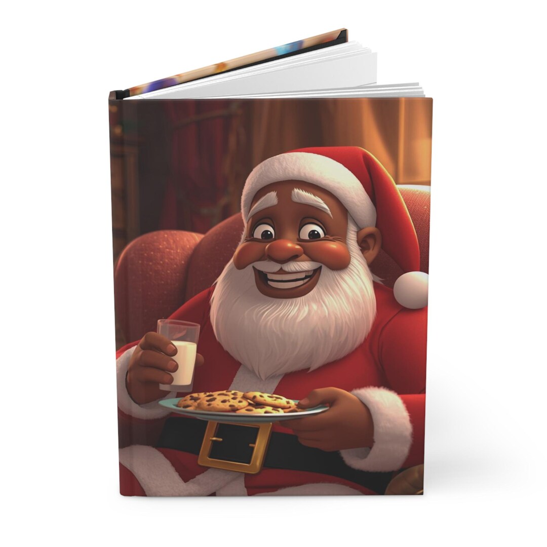 Santa and Friends 2025 Illustration Journal | Cute Christmas Hardcover ...