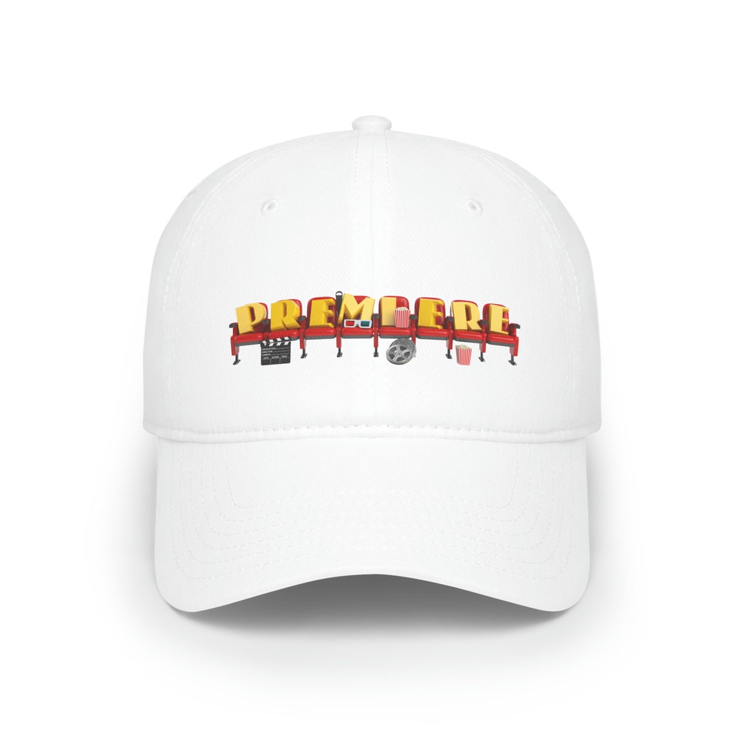 Low Profile Baseball Cap MOVIE NIGHT Premiere Seats - Etsy
