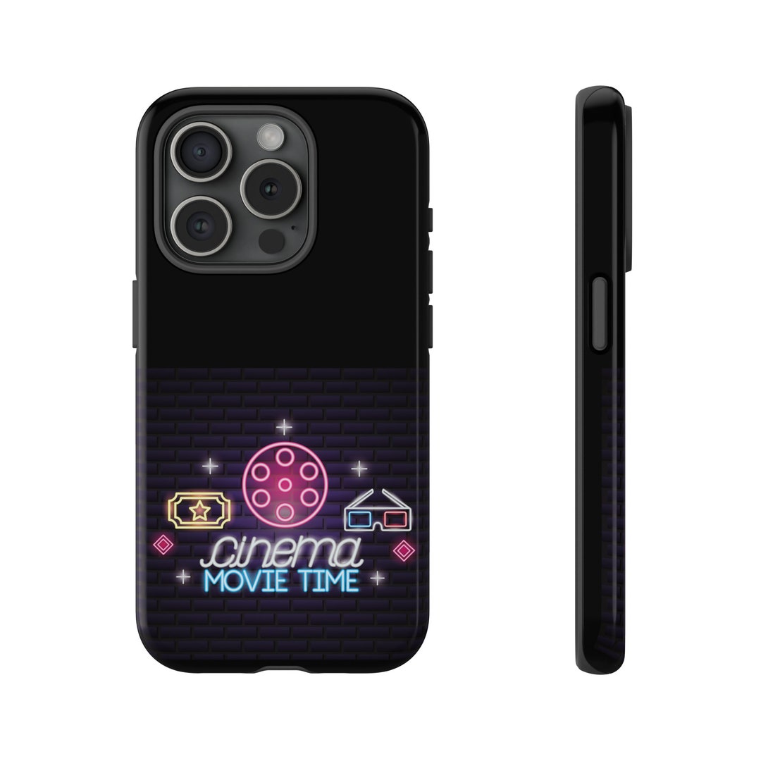 Tough Phone Cases MOVIE NIGHT Movie Time - Etsy