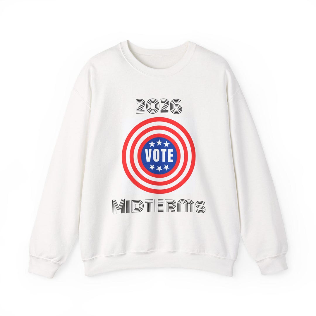 2026 Midterms Vote Target Logo Sweatshirt | Midterms VOTE Crewneck - Etsy