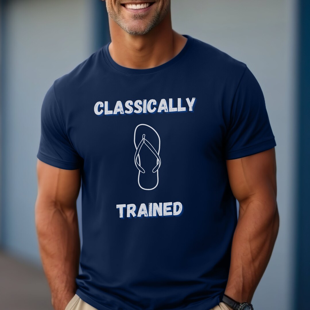 Classically Trained T-shirt, Funny T Shirt, Old School Top, Parenting ...