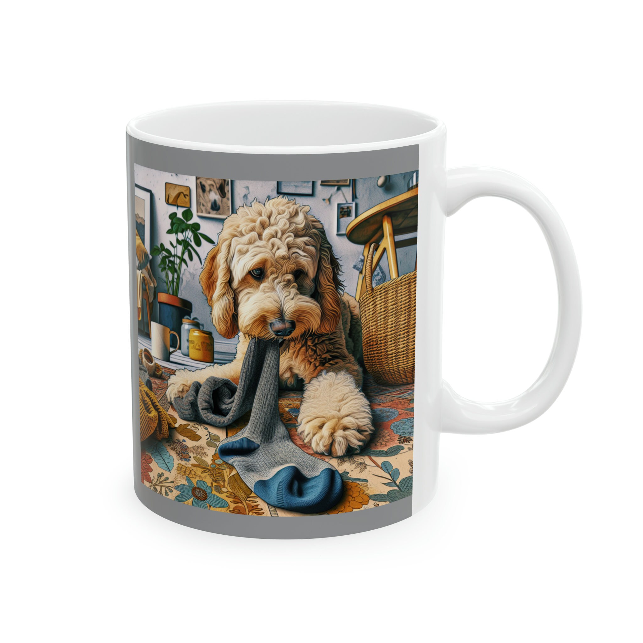 Labradoodle Mug, Dog Fun Coffee Mug, Coffee Mug, Dog Coffee Mug - Etsy