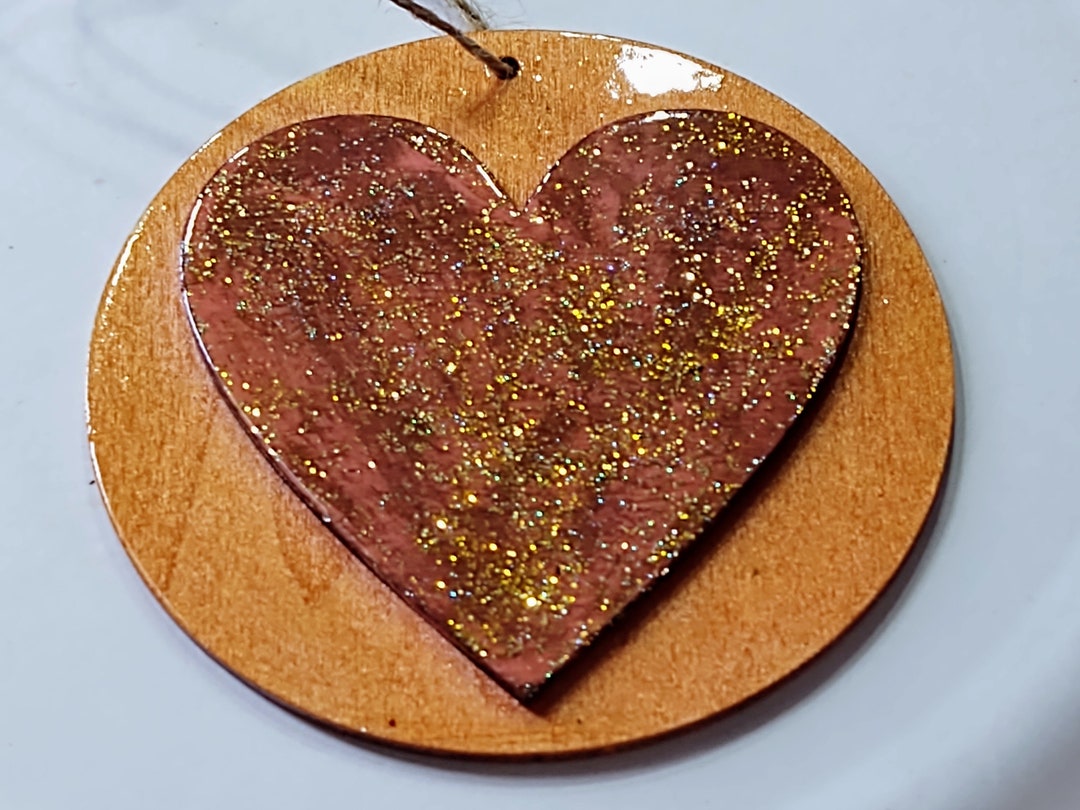 Handmade Wooden Heart Design Piece - Affordable - Perfect Gift or Thank ...