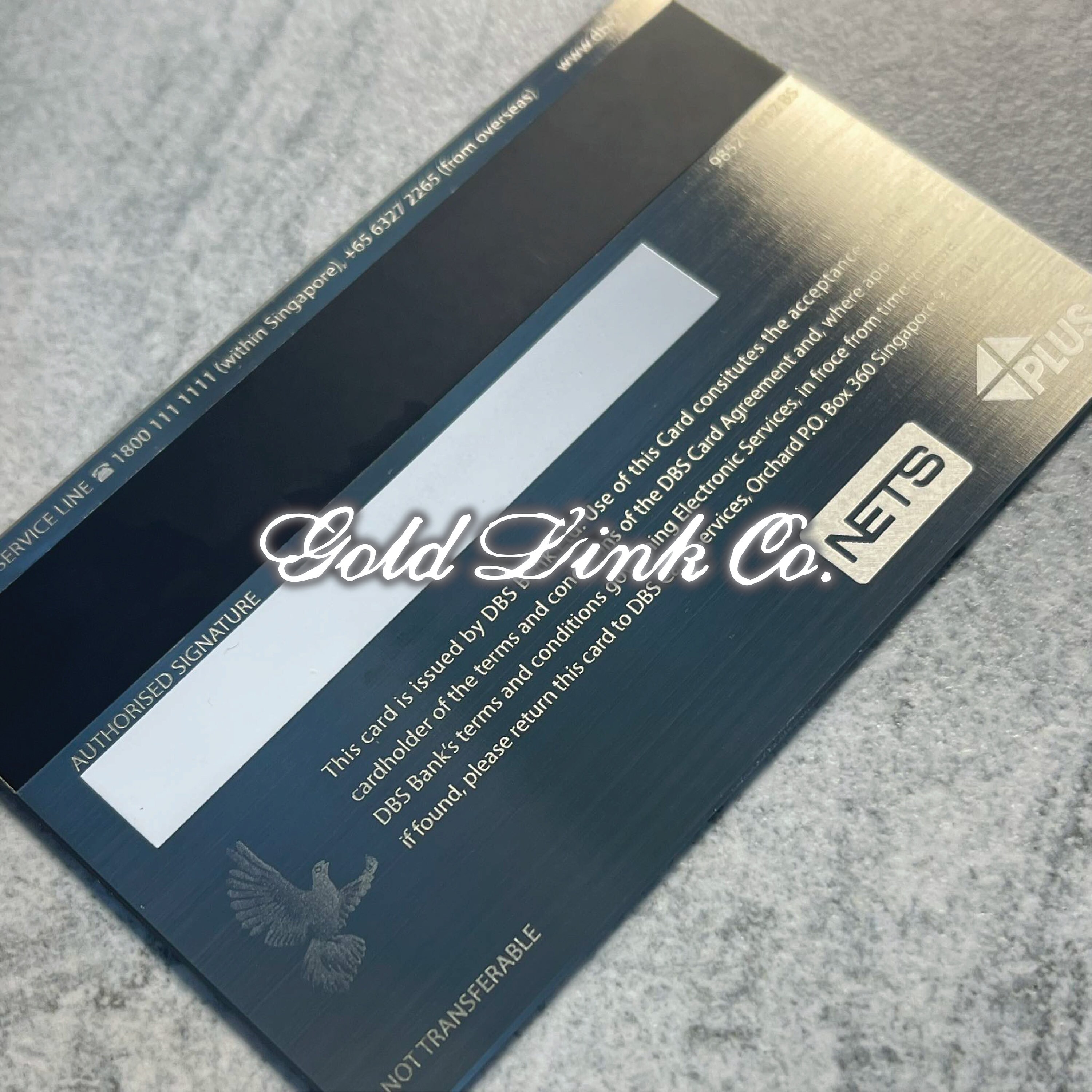 Metal Card DBS Insignia - Etsy