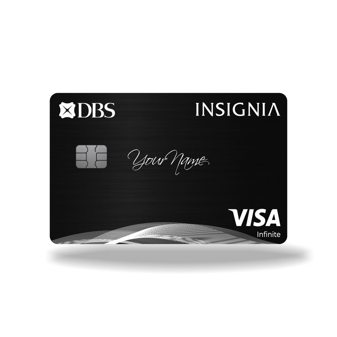 Metal Card 2024 DBS Insignia Black - Etsy