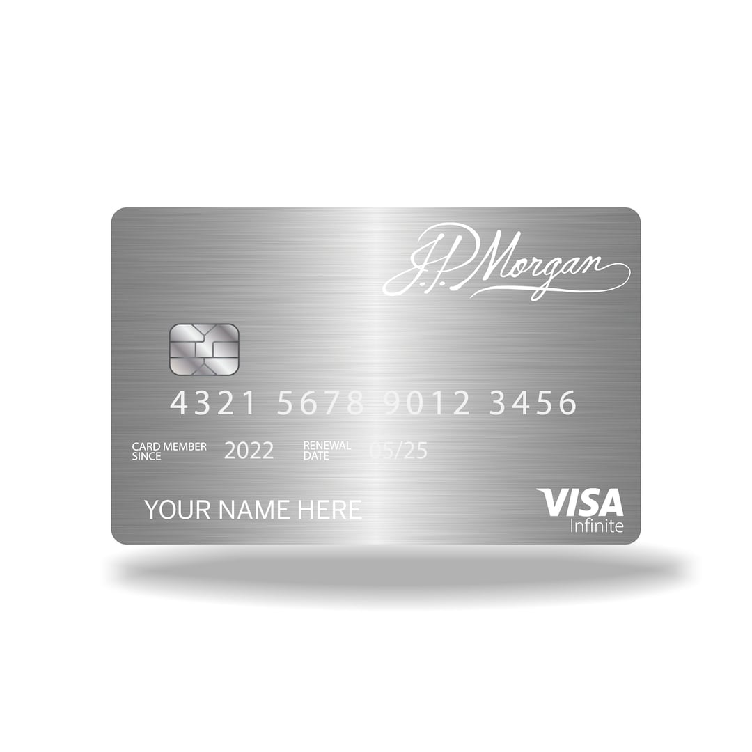 Metal Card JP Morgan - Etsy