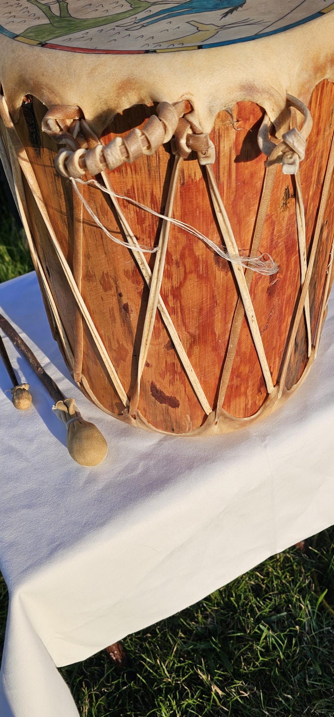 Little Wolf Horses Drum - Etsy