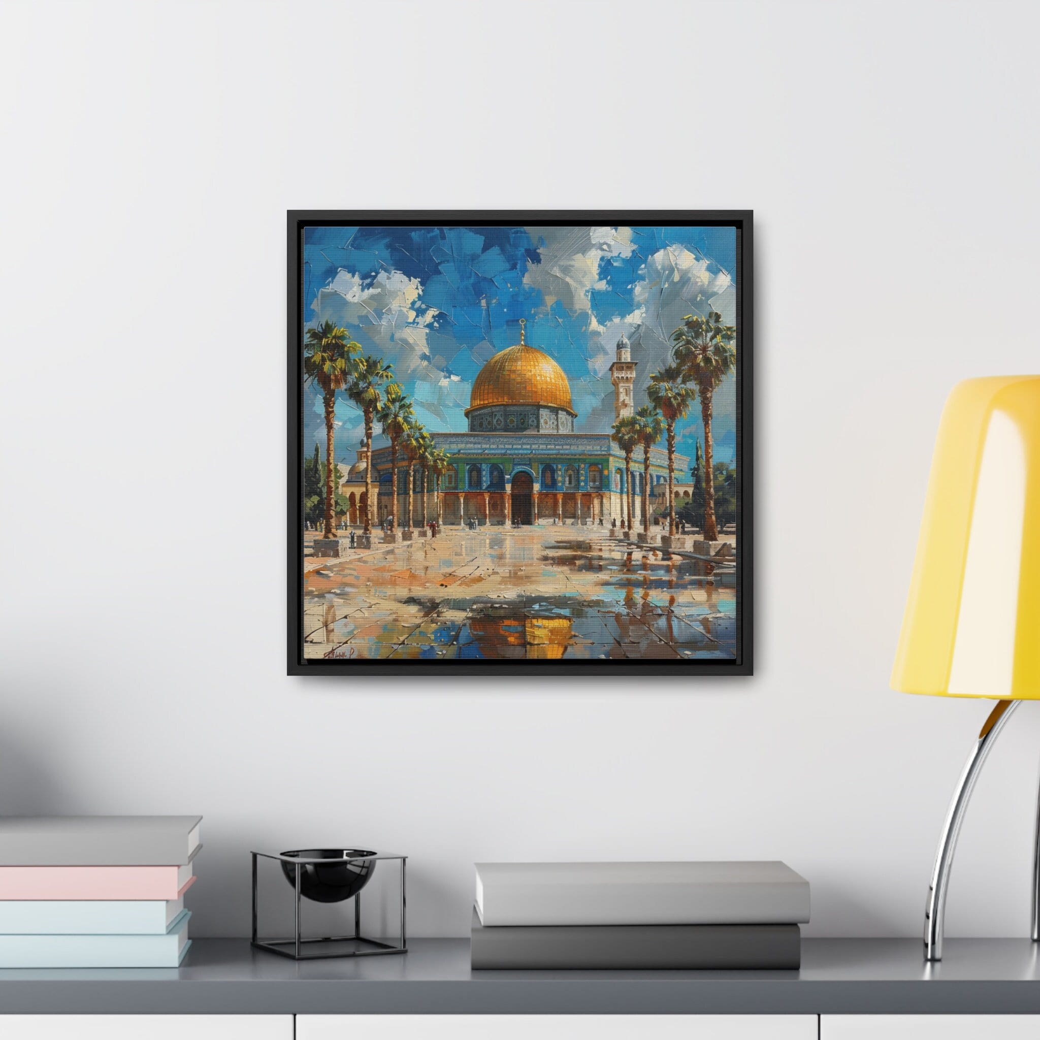 Dome of the Rock Al Aqsa Mosque Palestine Islamic Wall Art, Gallery ...