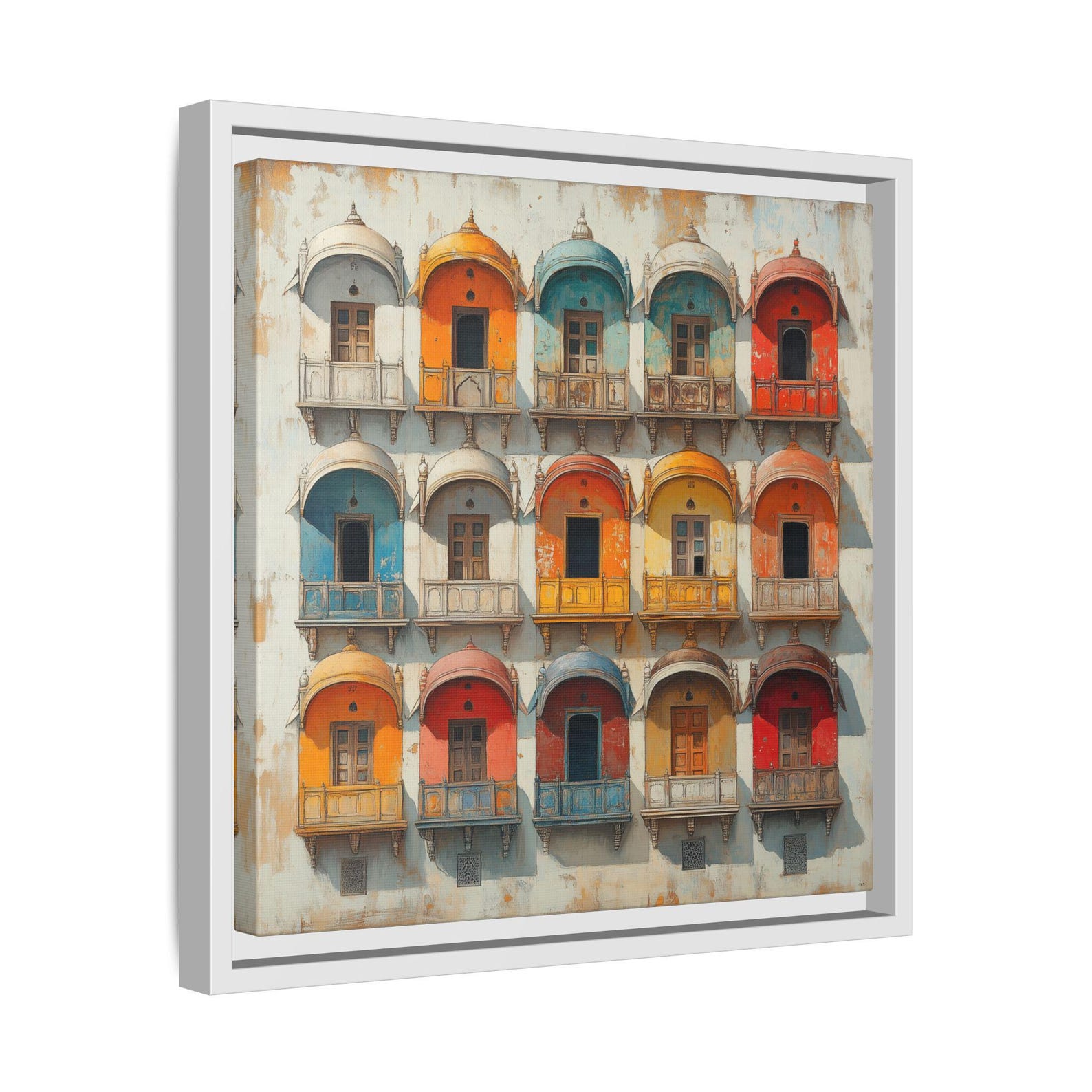 Indian Traditional Jharoka Digital Wall Art Pakistani Indian Desi ...