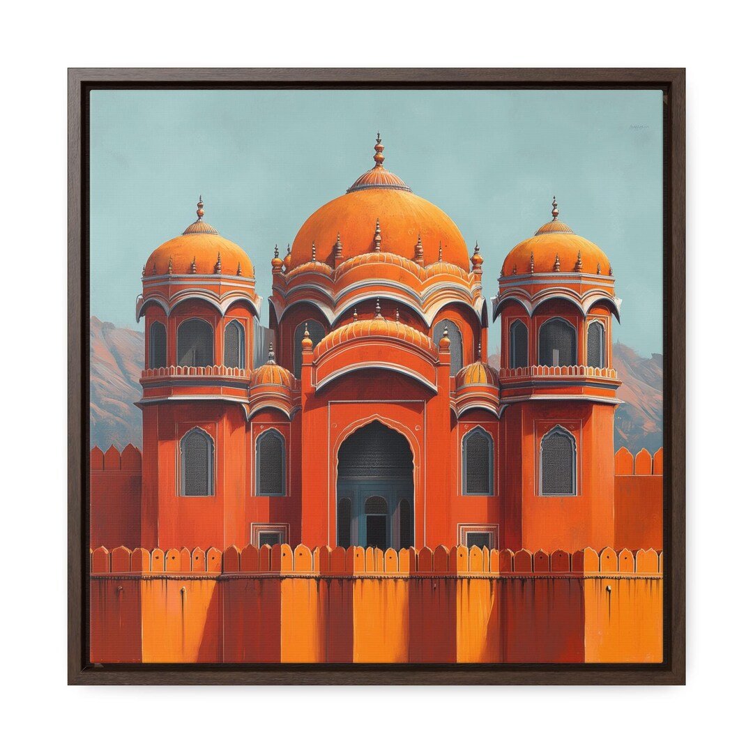Mughal Style Palace Painting Digital Wall Art Afghan Pakistani Indian ...