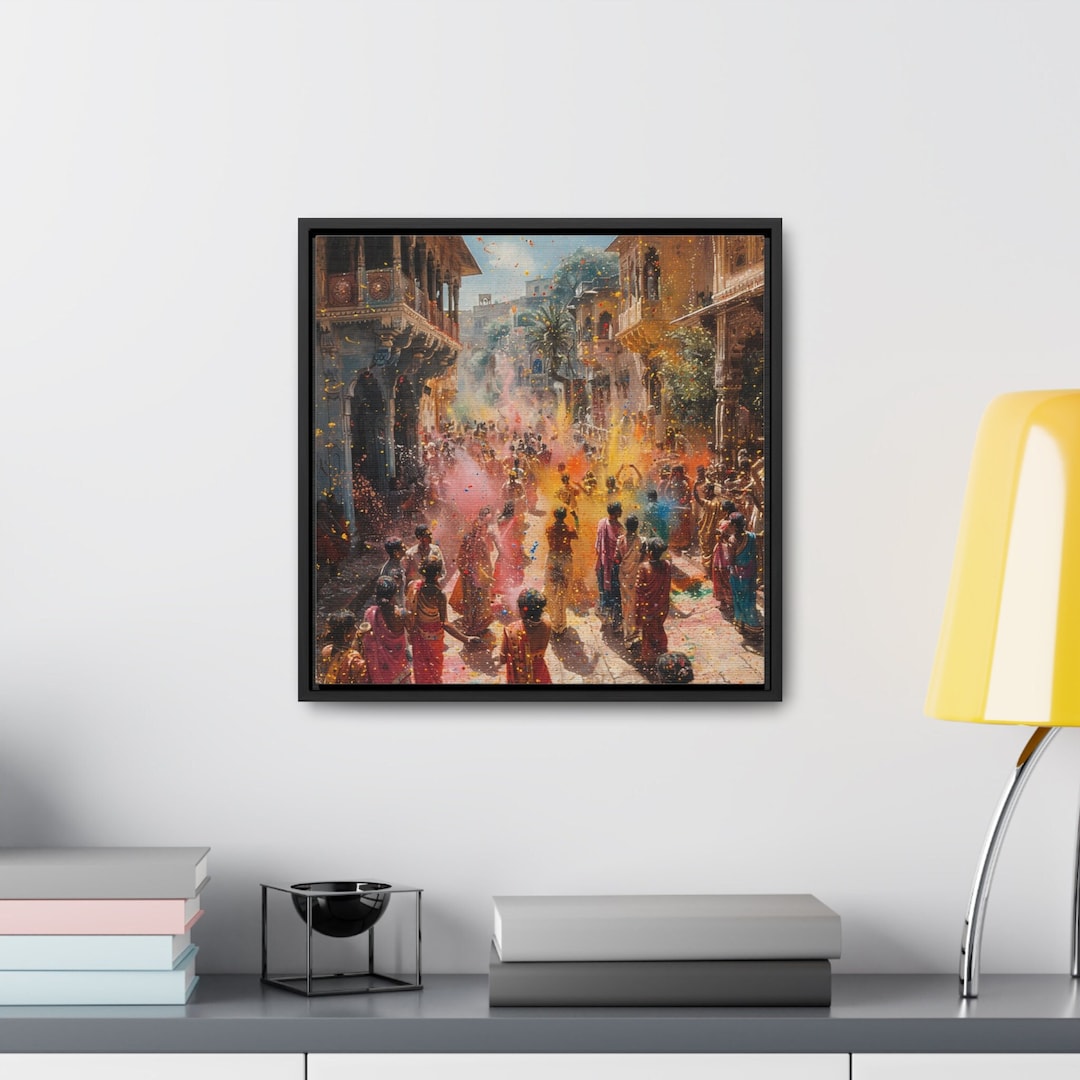 Sindhi Village Art Painting, Digital Download Only, Mughal Palace ...