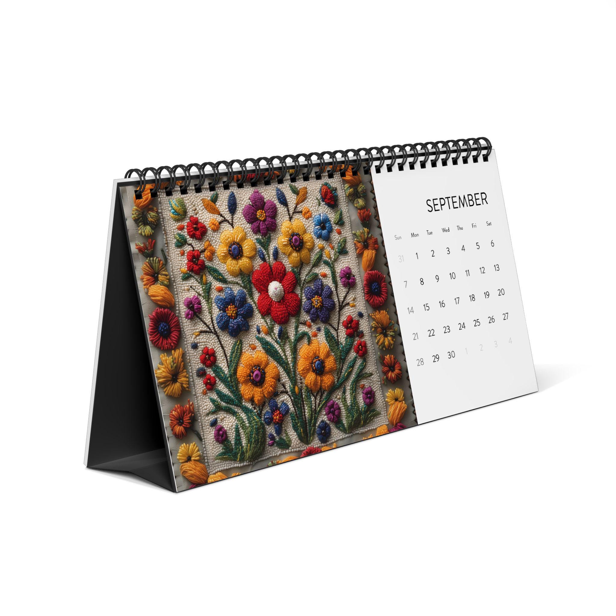 2025 Native American Art Desk Calendar Yearly Monthly Scheduler, Office ...