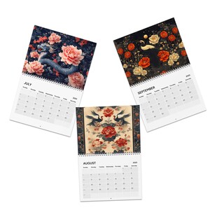 2025 Chinese Traditional Wall Calendar - Yearly Monthly Scheduler for ...