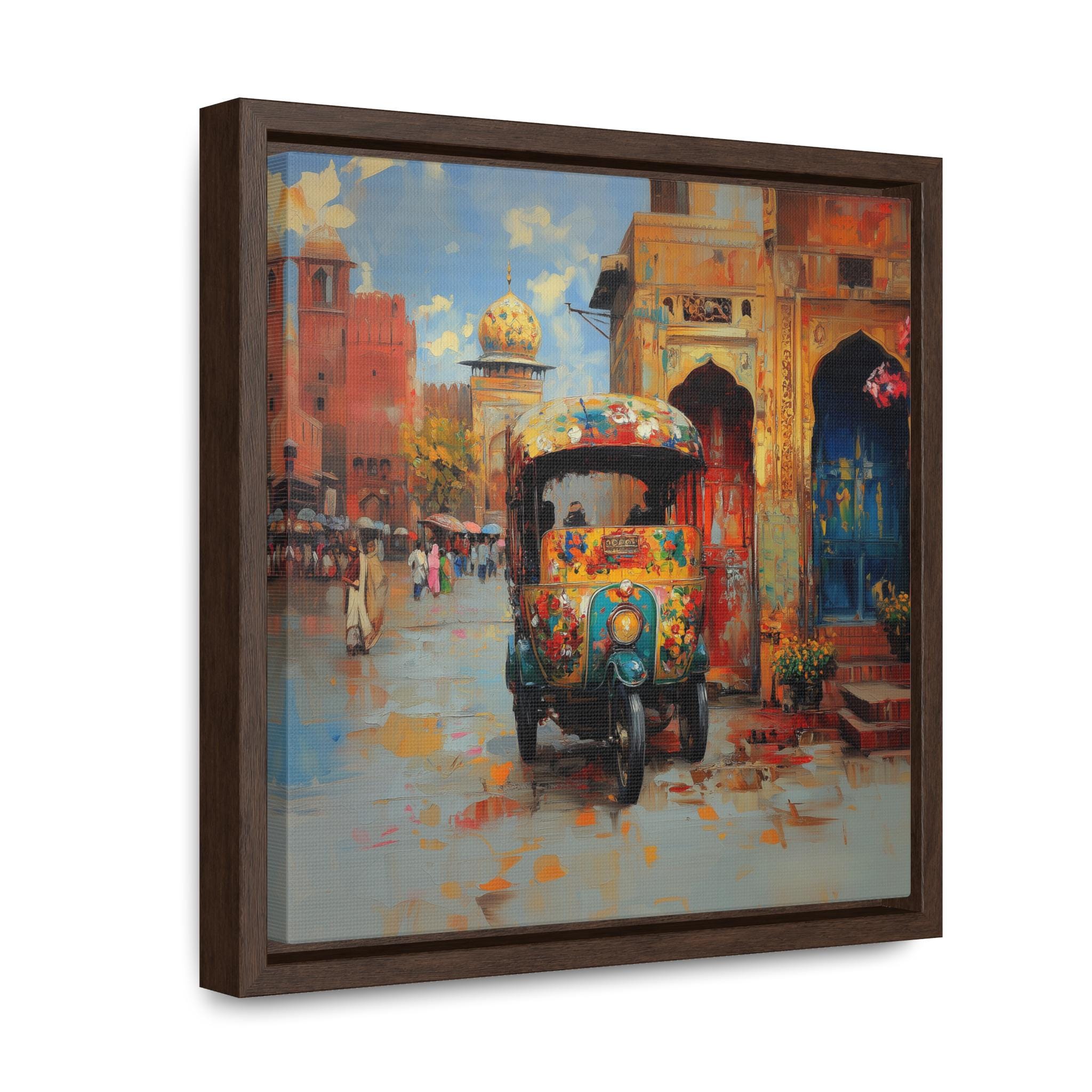 Pakistani Rickshaw Truck Art Digital Wall Art Indian Tuk Tuk Desi ...