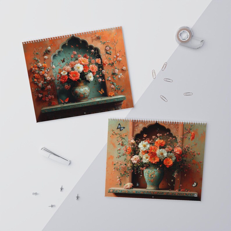 2026 Desi Wall Calendar, Sizes 11x8.5 & 14x11.5, Southasian Ethnic ...