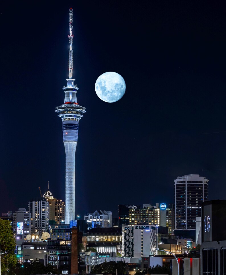 Auckland Sky Tower - Etsy